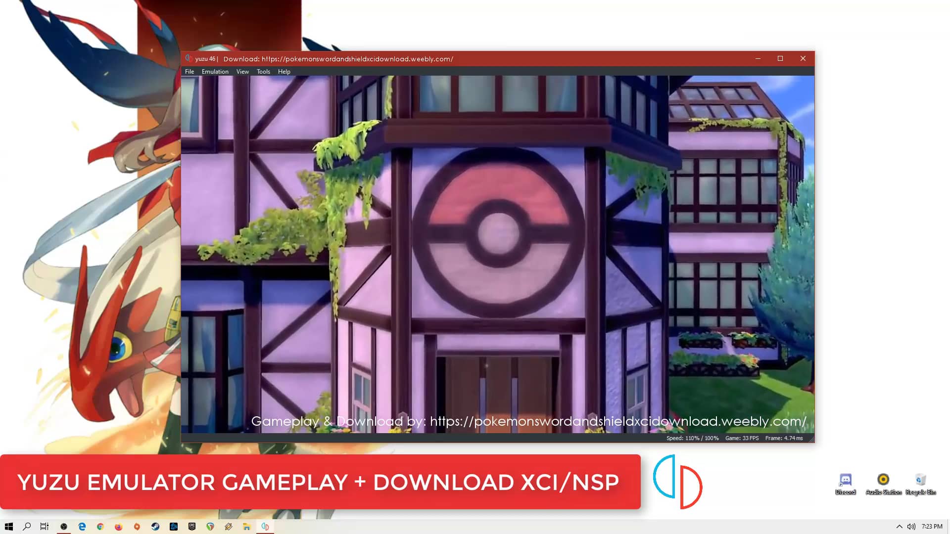 Pokémon Shield Download Link XCI + Yuzu Emulator for PC on Vimeo