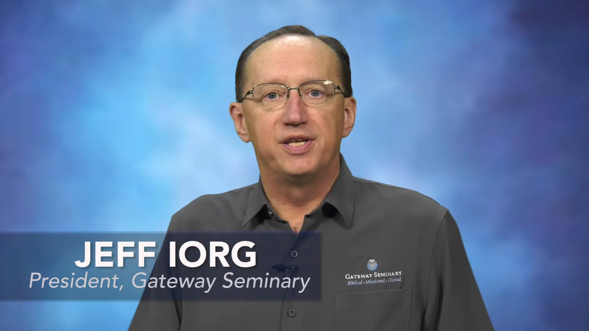 Gateway Seminary Greeting - Jeff Iorg on Vimeo