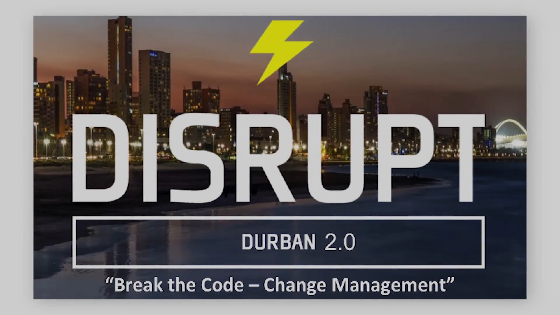 Break The Code: Change Management | Angela Eustace | DisruptHR Talks on ...