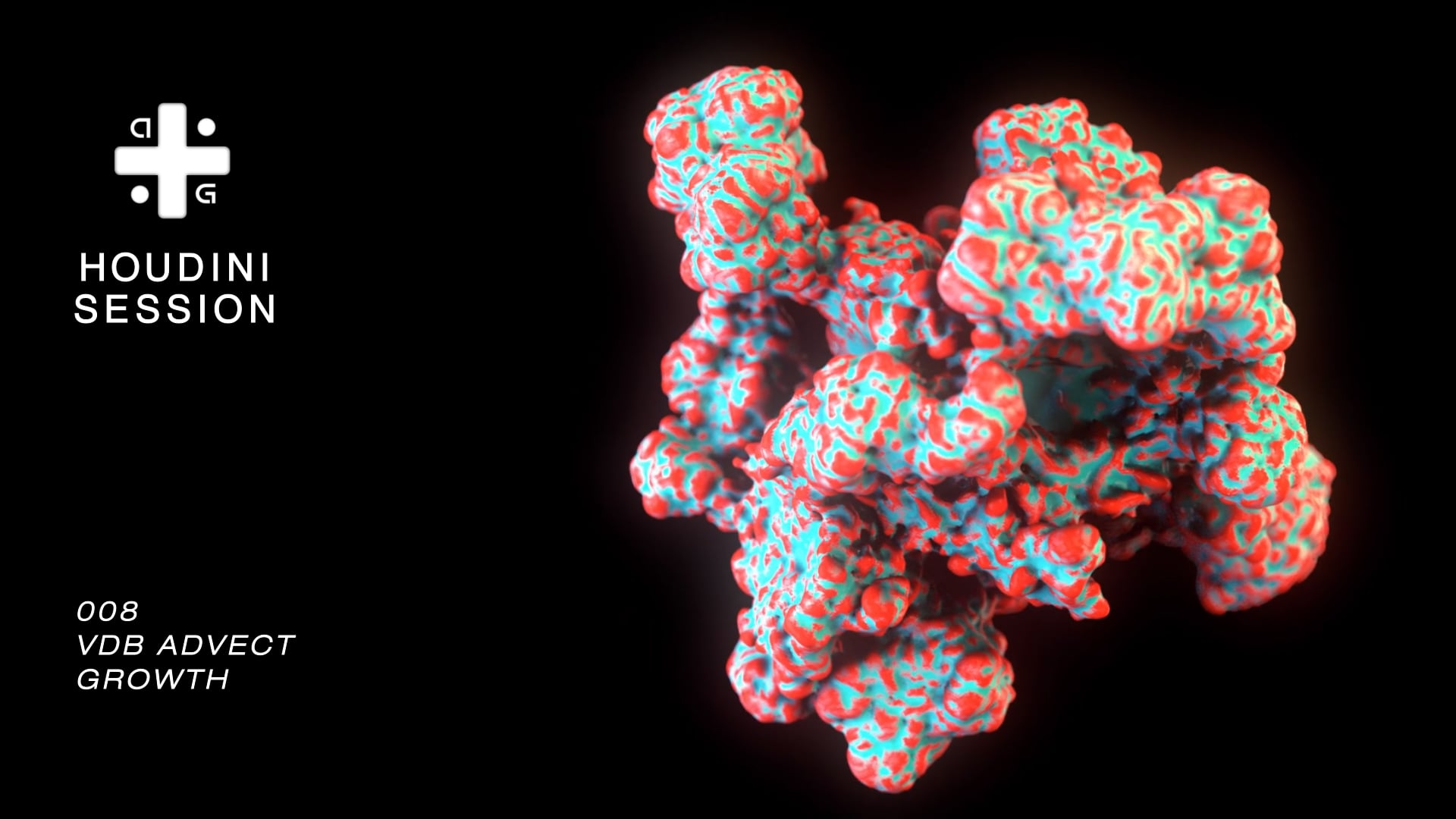 Houdini Session - VDB Advect Growth on Vimeo