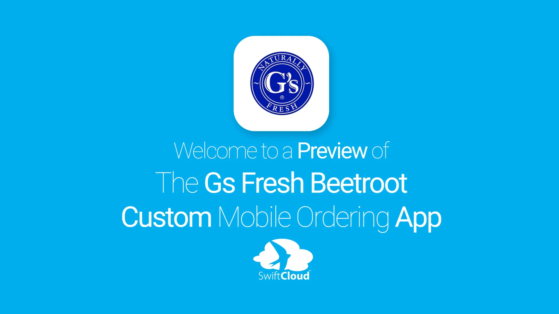 Gs Fresh Beetroot - Mobile App Preview - GSF989W on Vimeo