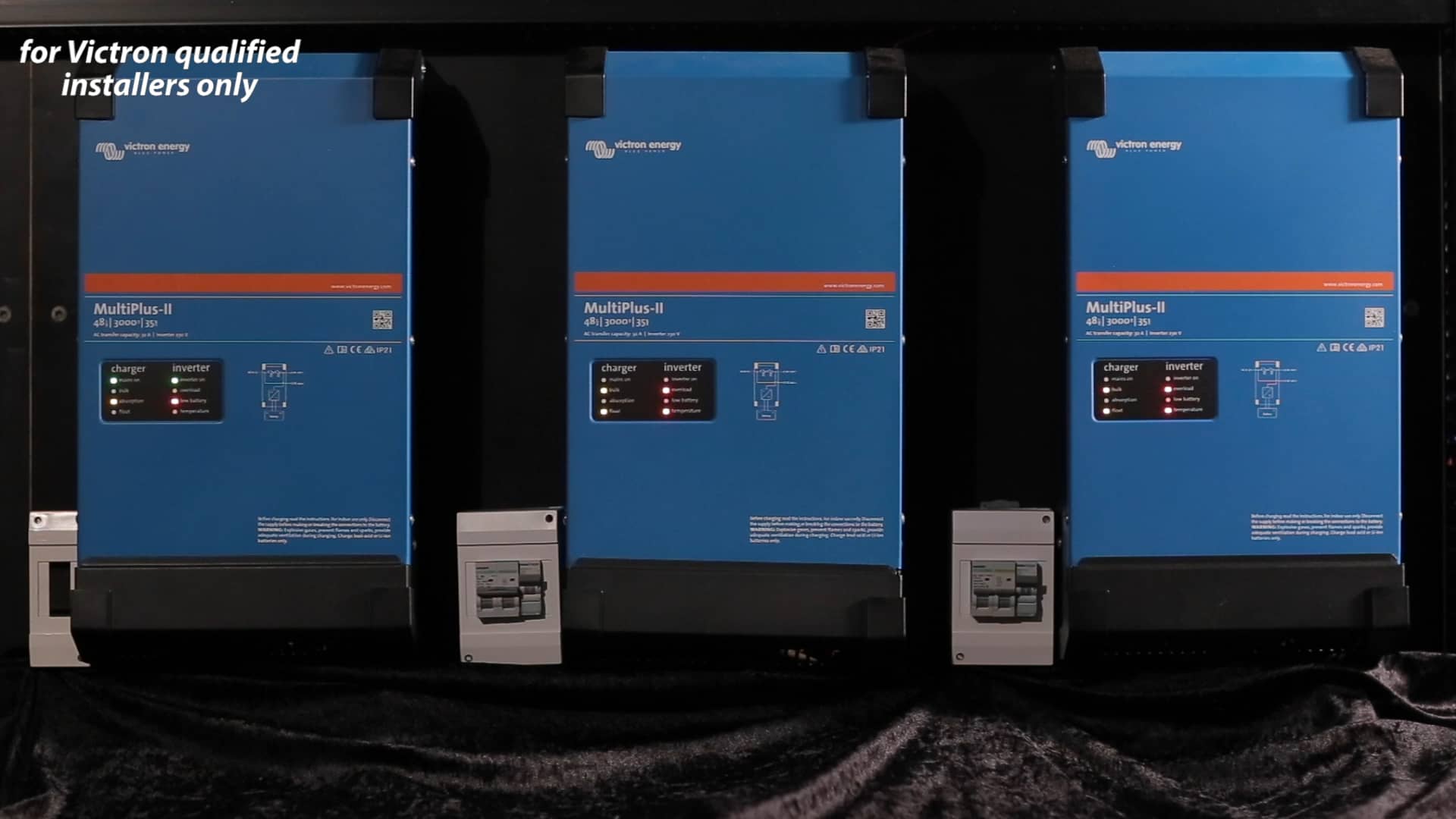 Victron - Three Phase Firmware Update with VictronConnect on Vimeo