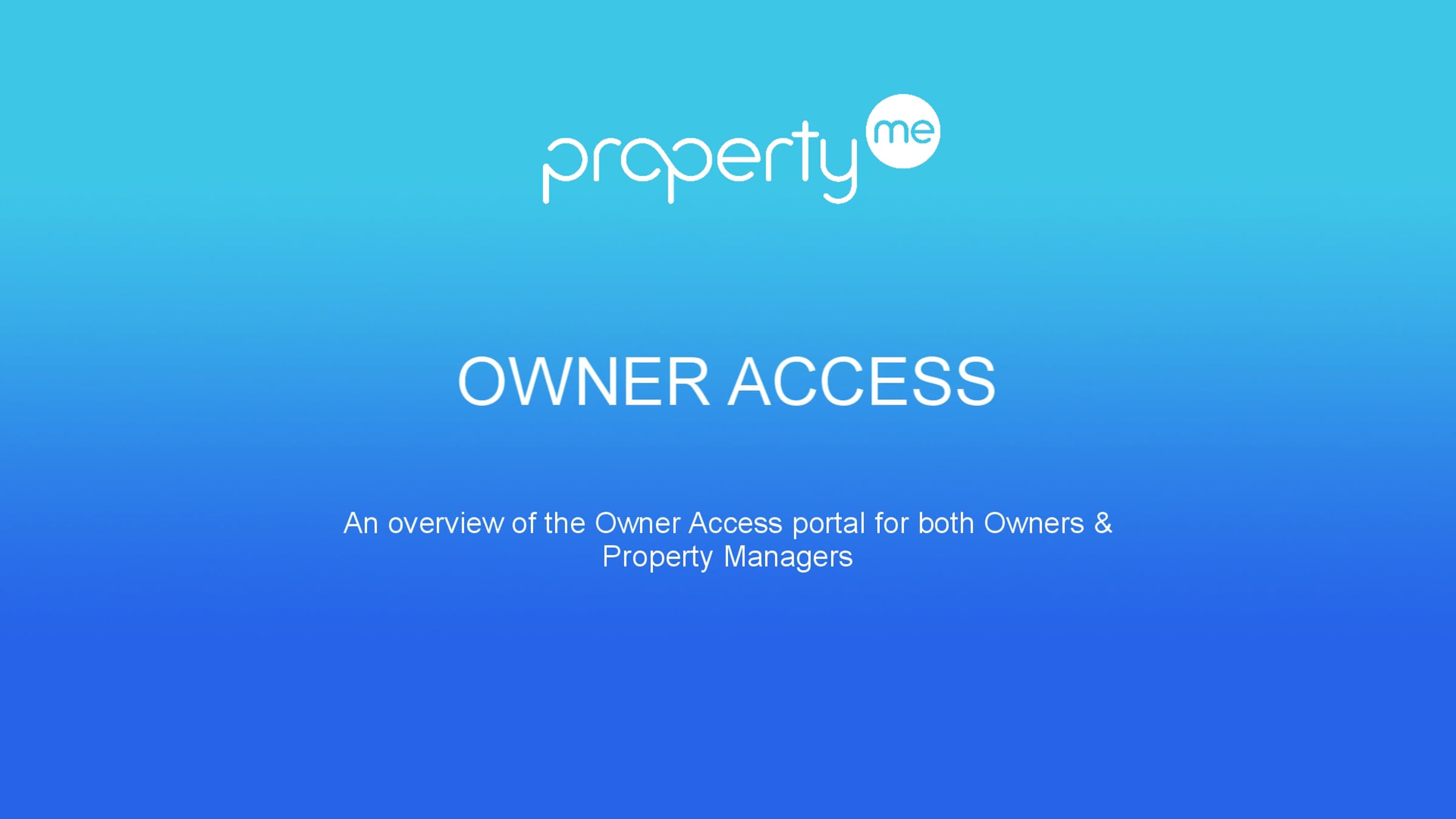 Owner Access