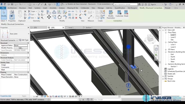 Cálculo y Modelado BIM de Estructuras con Autodesk Robot, Revit y naviswork on Vimeo