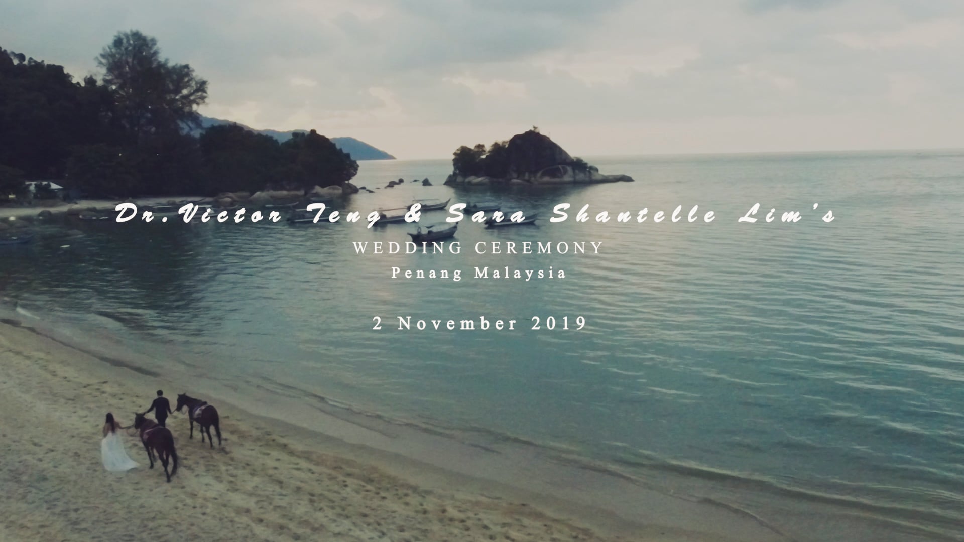 DR.VICTOR TENG & SARA SHANTELLE LIM | Wedding Cinema by KEZMAX ...
