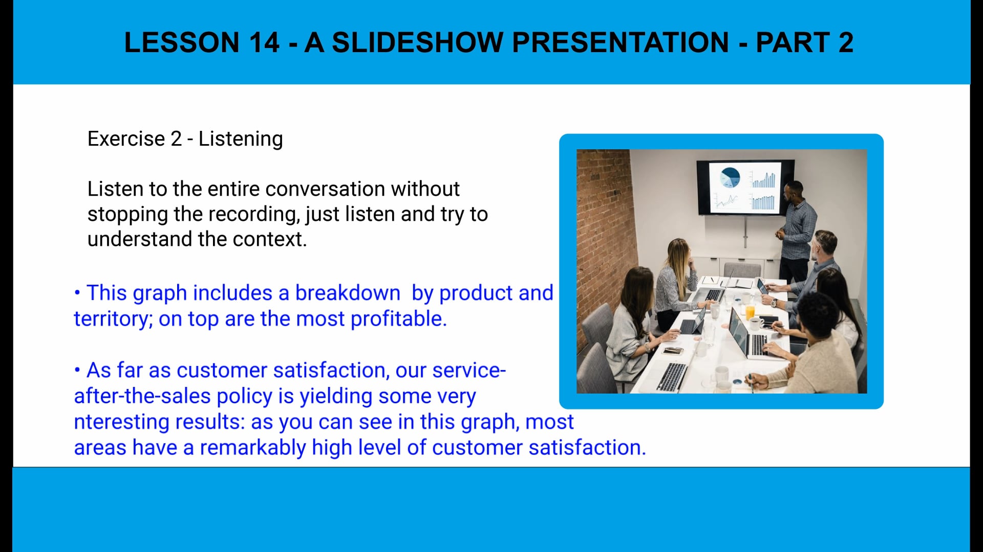 LESSON 14 - A SLIDESHOW PRESENTATION - PART 2-v2