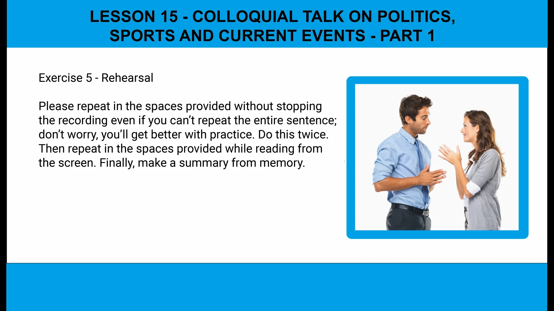 LESSON 15 - COLLOQUIAL TALK - PART 1-v2