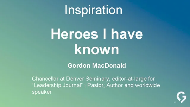 Gordon Macdonald Author