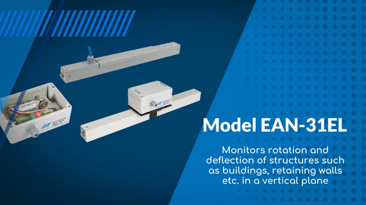 Model EAN-31EL El Tiltmeters & Beam Sensors by Encardio-Rite on Vimeo