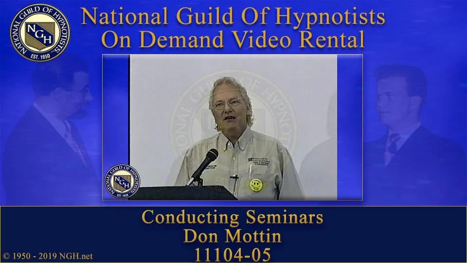 Watch Conducting Seminars with Don Mottin - 11104-05 Online | Vimeo On ...