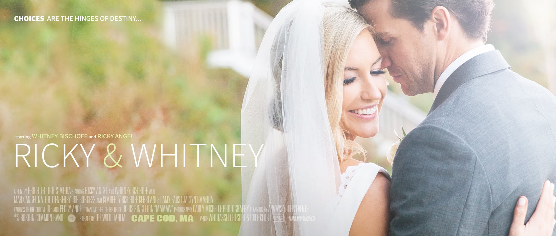 The Bachelor's Whitney Bischoff Ties the Knot on Cape Cod with Ricky ...