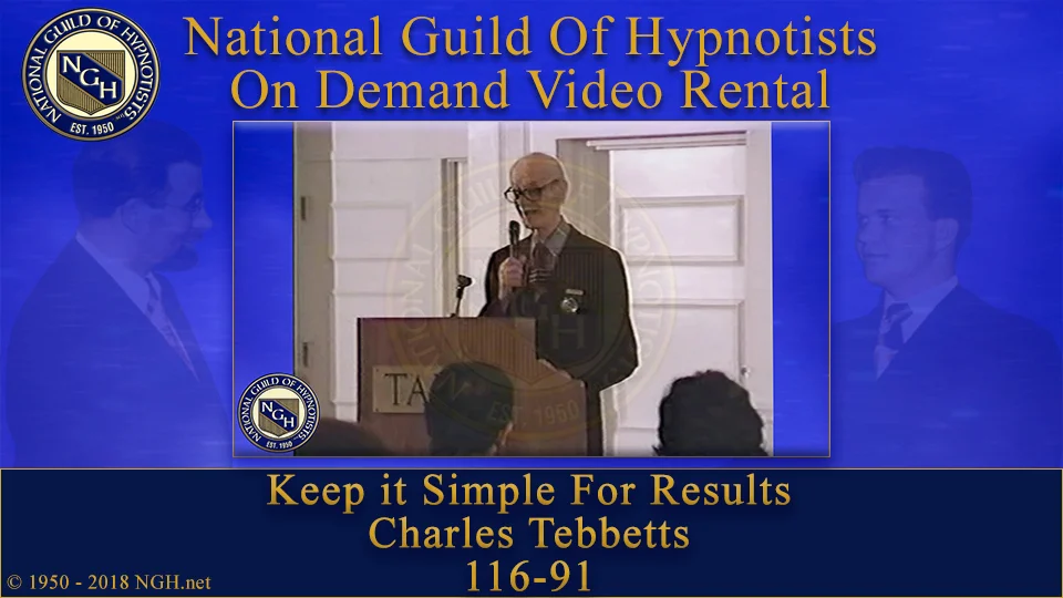Watch Keep it Simple For Results with Charles Tebbetts -116-91 Online ...