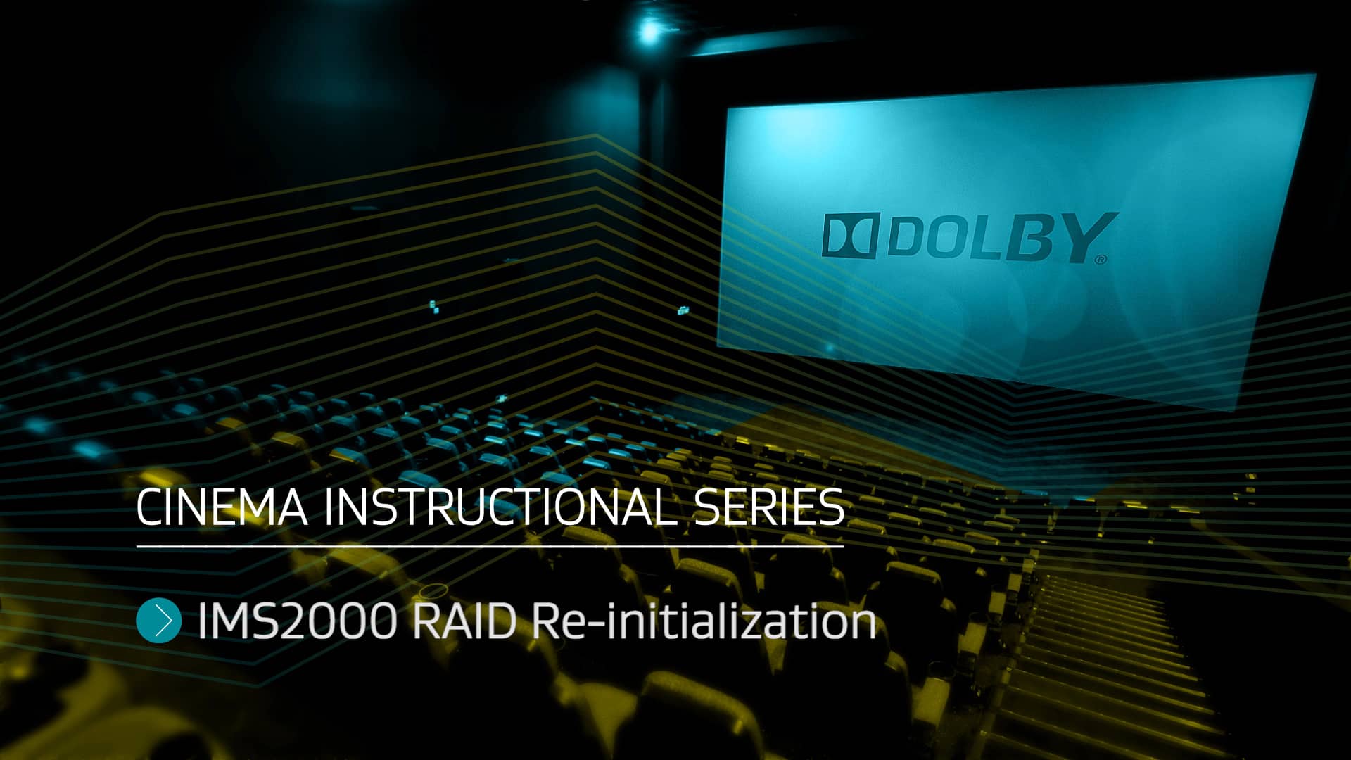 SERVER IMS2000 - RAID Re-initialization on Vimeo