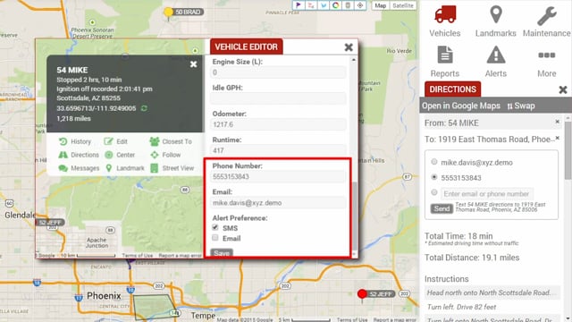 Vehicles | Features | GPS Insight Help Center