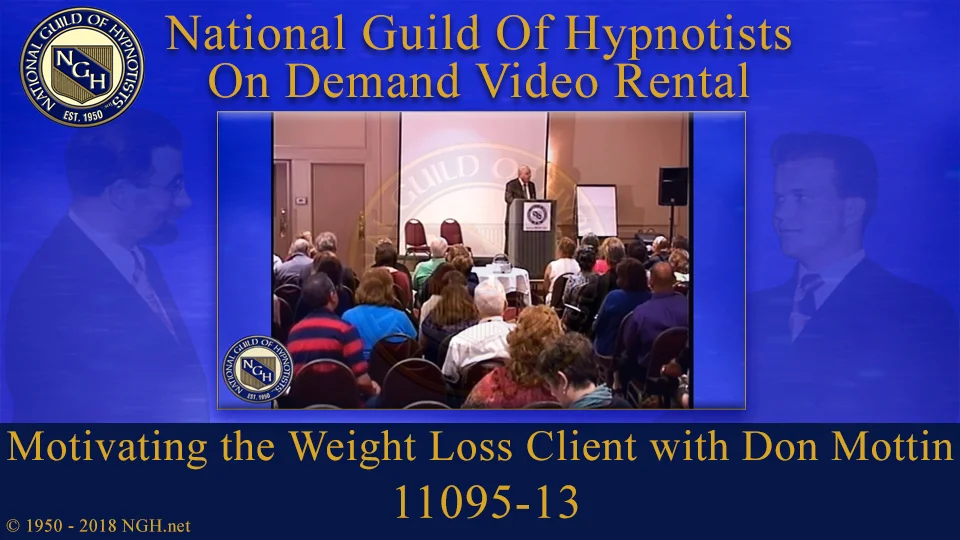 Watch Motivating the Weight Loss Client with Don Mottin - 11095-13 ...