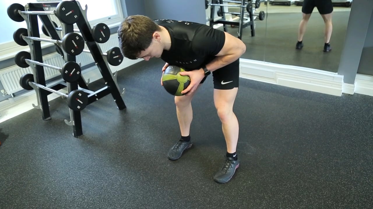 Medicine Ball Bent Over Row on Vimeo