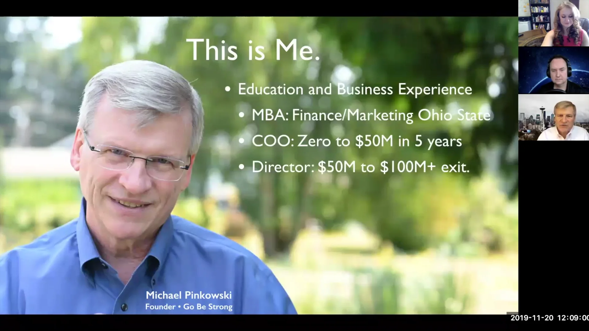 How to use your strengths - Go Be Strong Michael Pinkowski on Vimeo