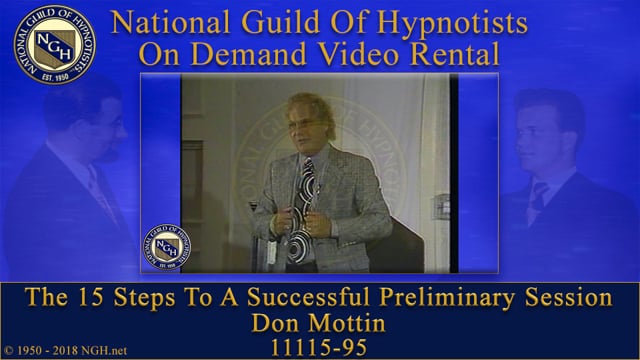 National Guild of Hypnotists-Hypnosis Certification Training