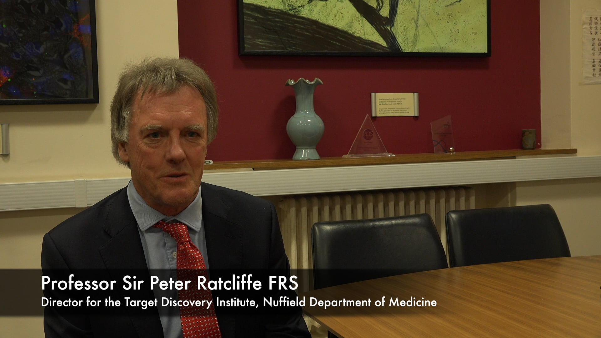 Inaugural Haldane Lecture: an interview with Sir Peter Ratcliffe FRS