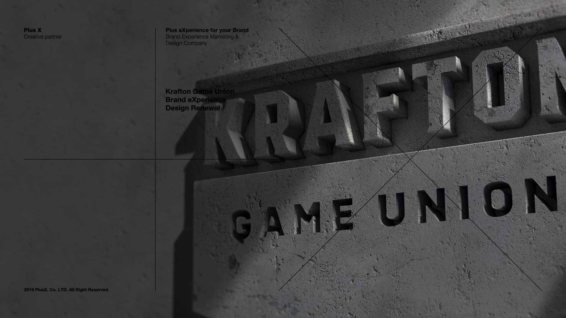 Krafton Game Union Brand eXperience Design on Vimeo