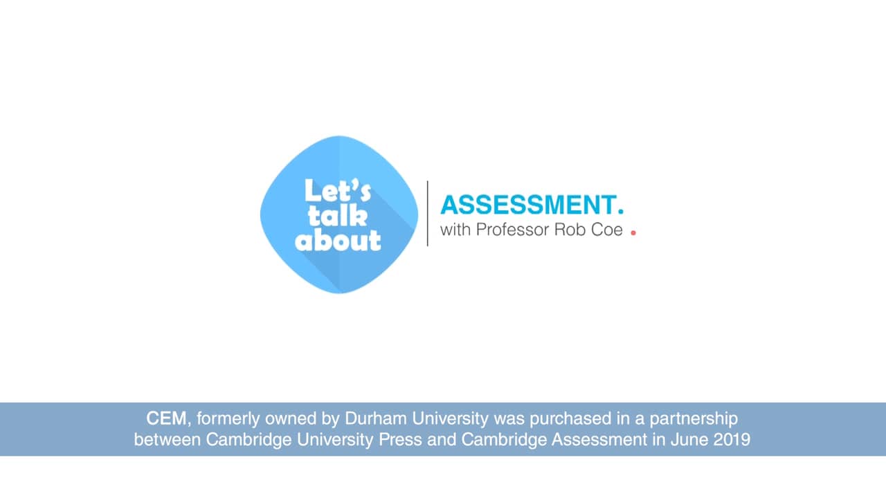 Professor Rob Coe - Festival of Education 2018 - Evidence-based ...