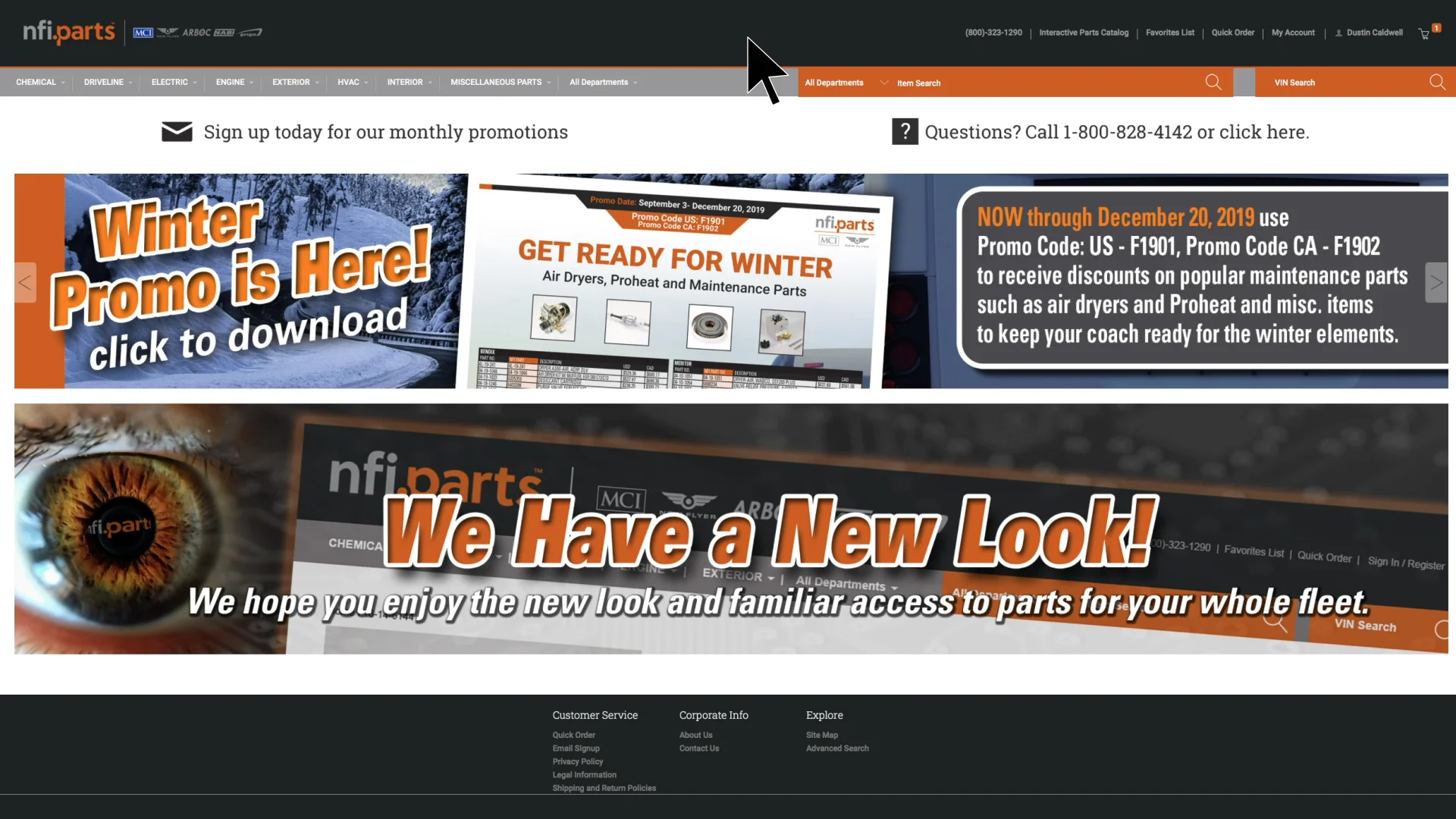 NFI Parts Store walk through