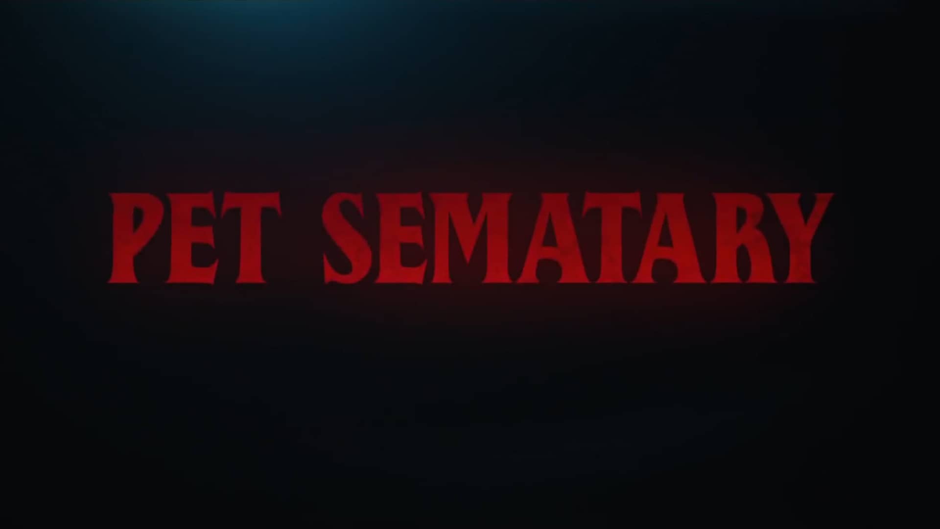 "Pet Sematary" Custom Font Design on Vimeo