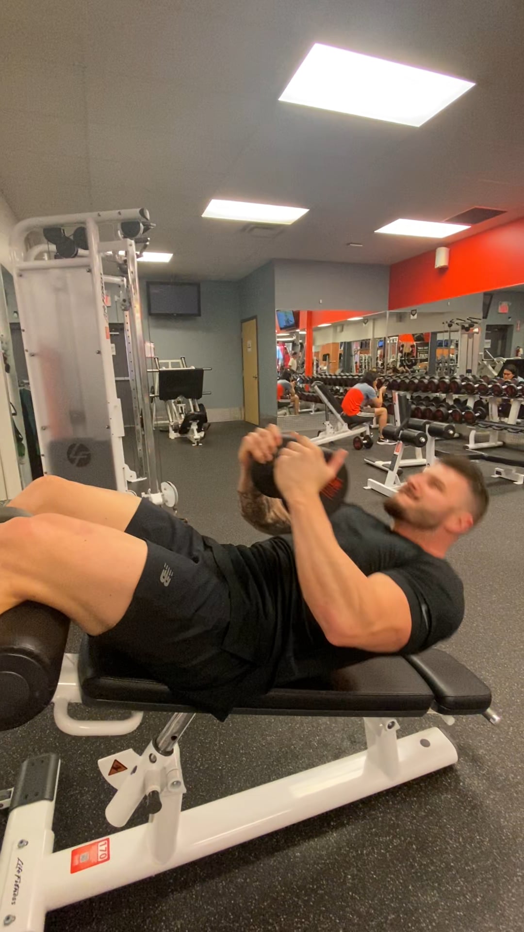 Decline Weighted Sit Ups on Vimeo