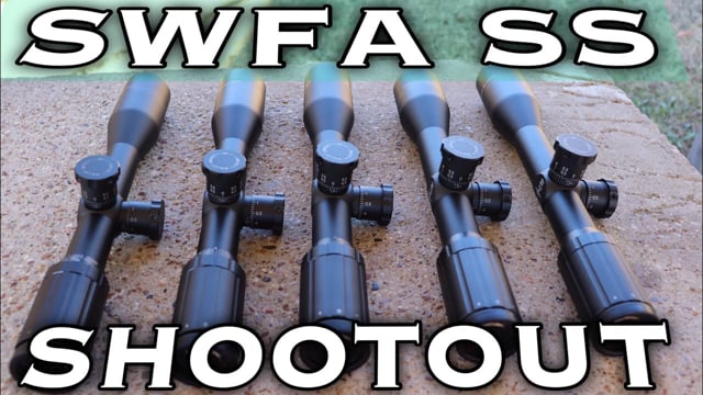 SWFA SS Scopes Comparison, SWFA Shootout - Airgun101