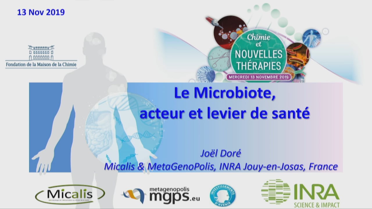 CHIMIE ET NOUVELLES THÉRAPIES - Le microbiote, acteur et levier de ...