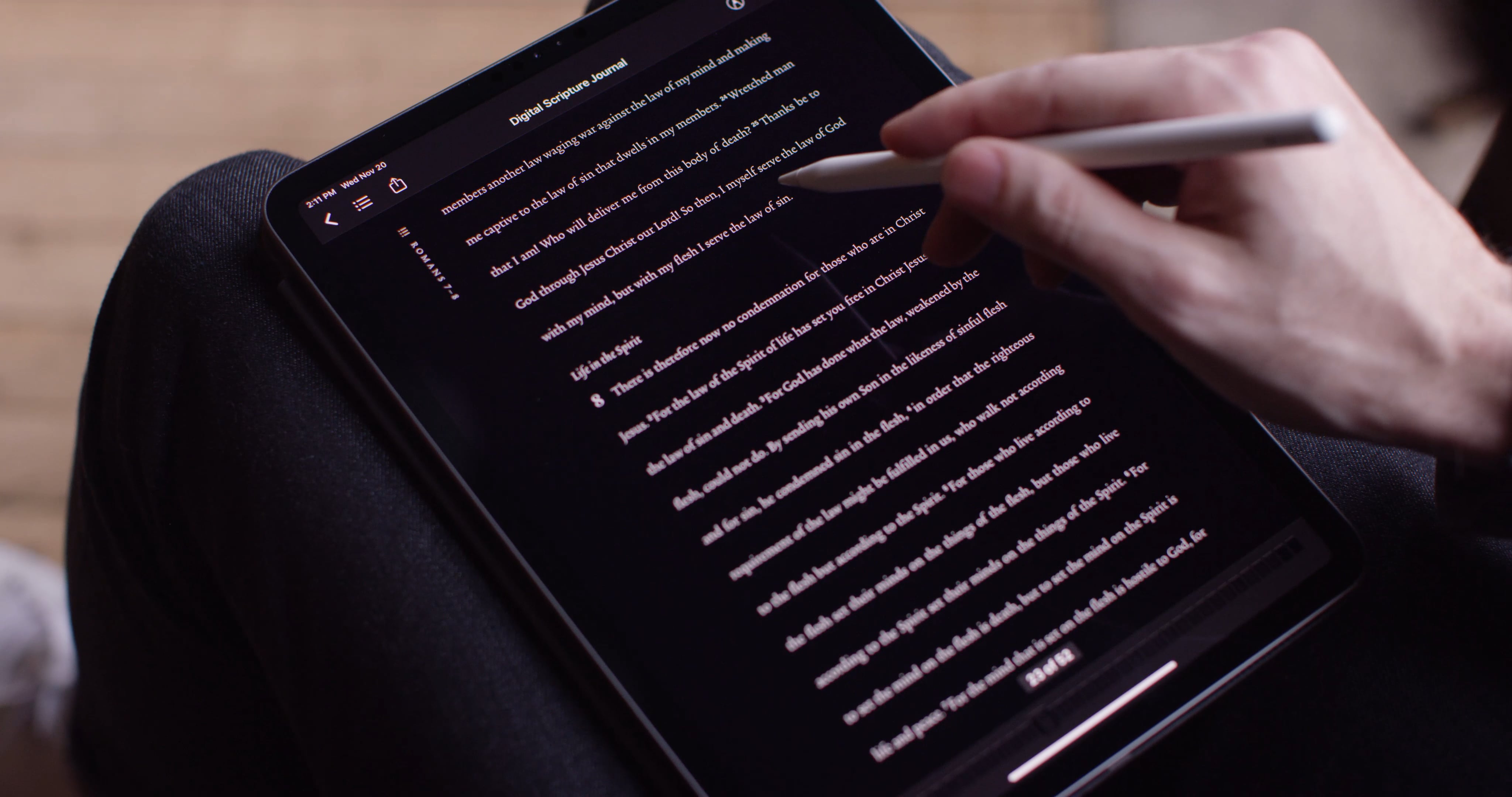Introducing the ESV Digital Scripture Journal on Vimeo