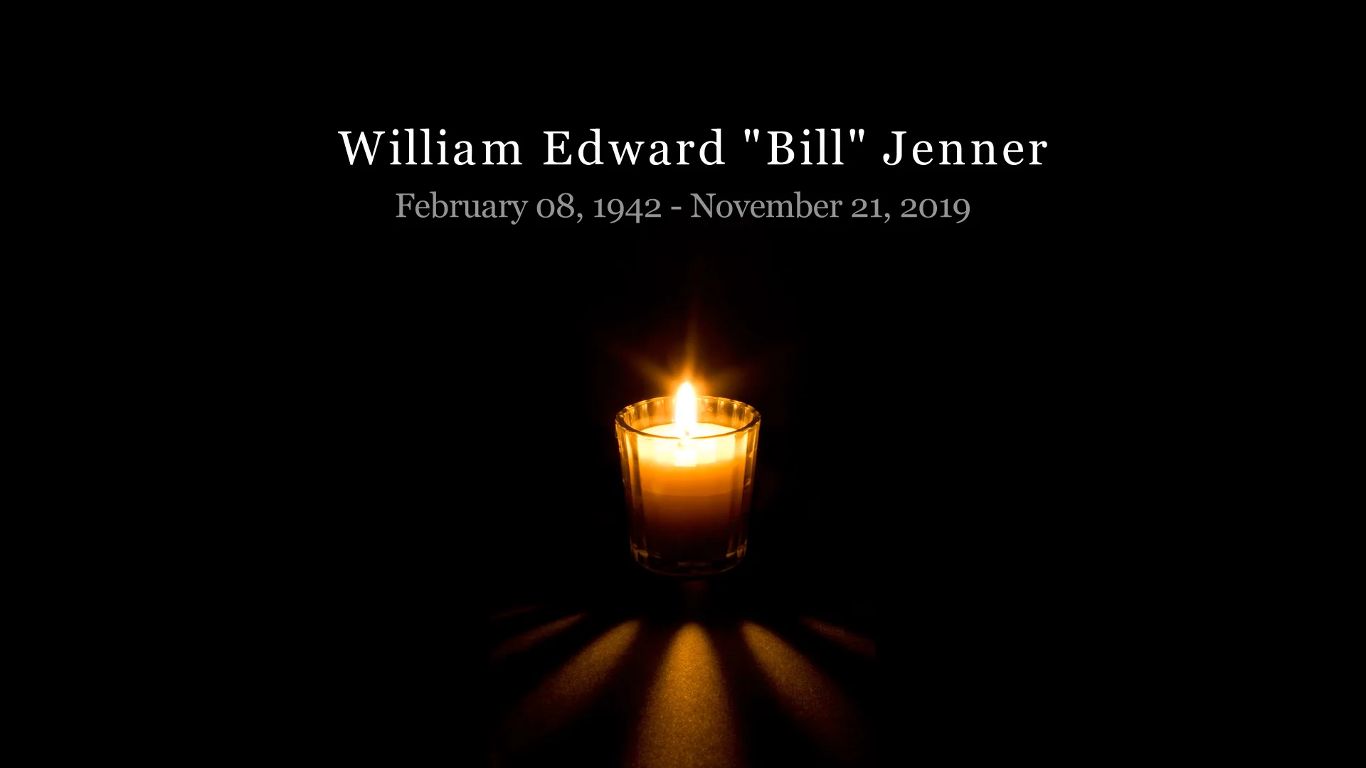 William Edward "Bill" Jenner - Morgan Nay William Jenner on Vimeo