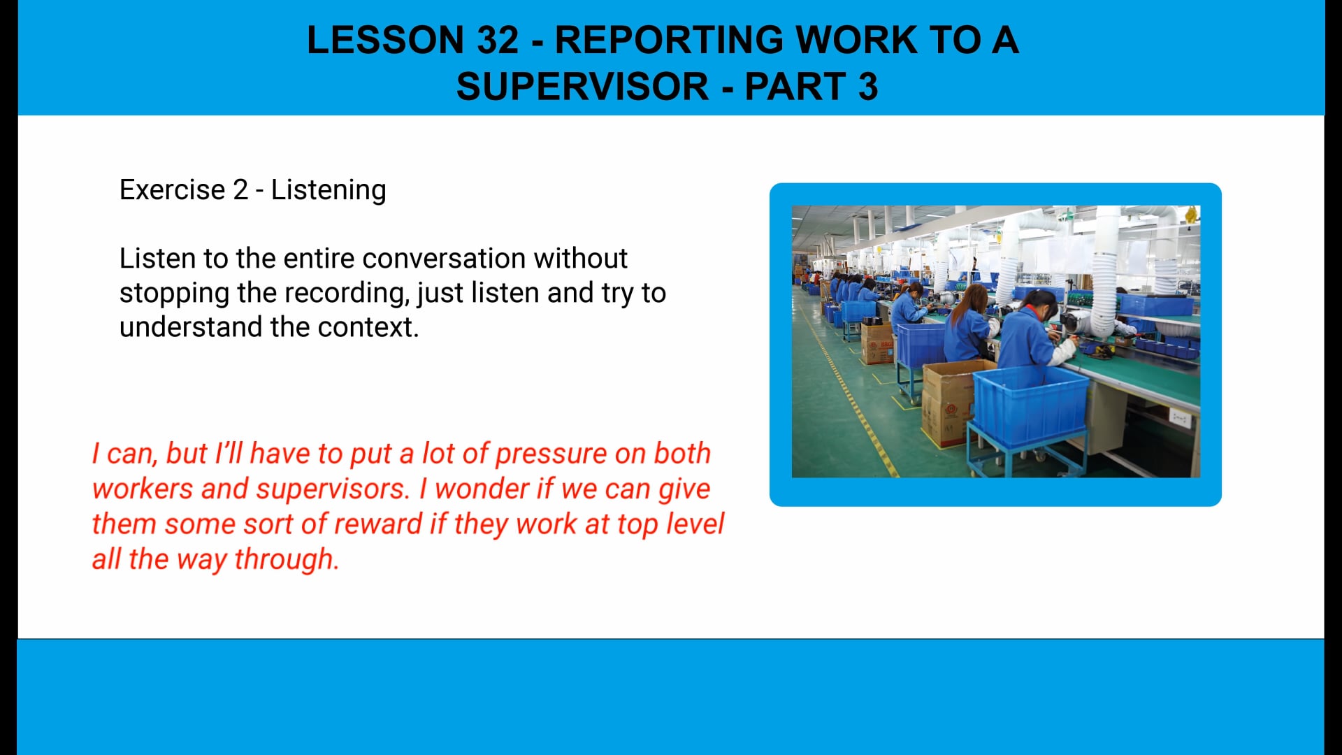 LESSON 32 - REPORTING WORK - PART 3-v2
