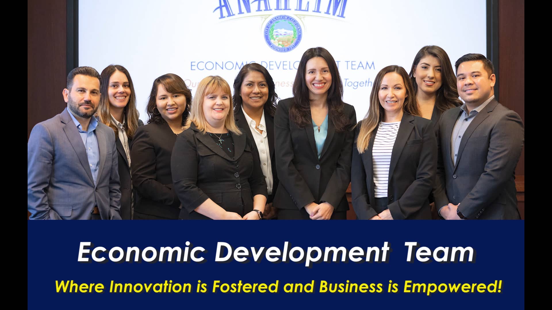 Updated Anaheim's Economic Development Team on Vimeo