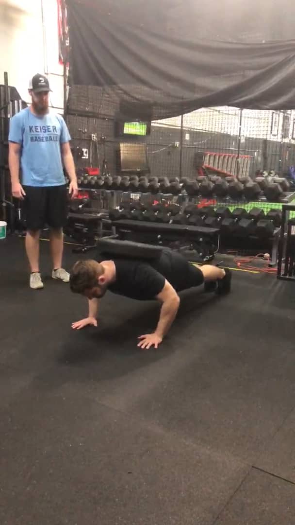 Weighted Push Up on Vimeo