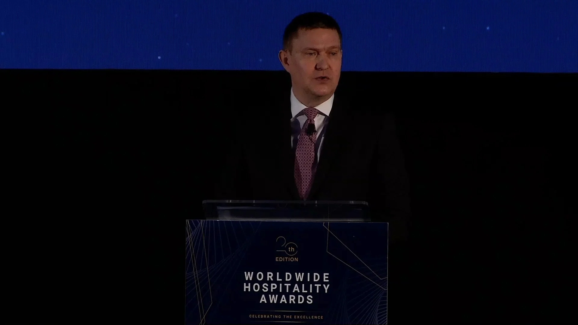 Kenneth Macpherson speech at the Worldwide Hospitality Awards 2019