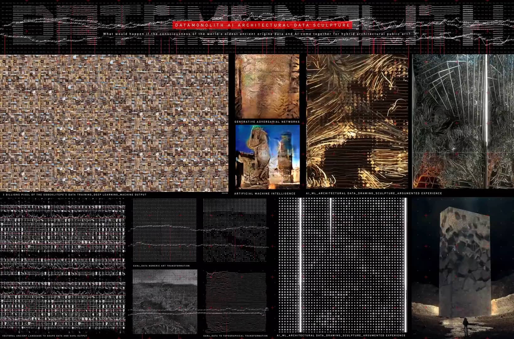 DATAMONOLITH AI Architectural Data Sculpture_Data Journey on Vimeo