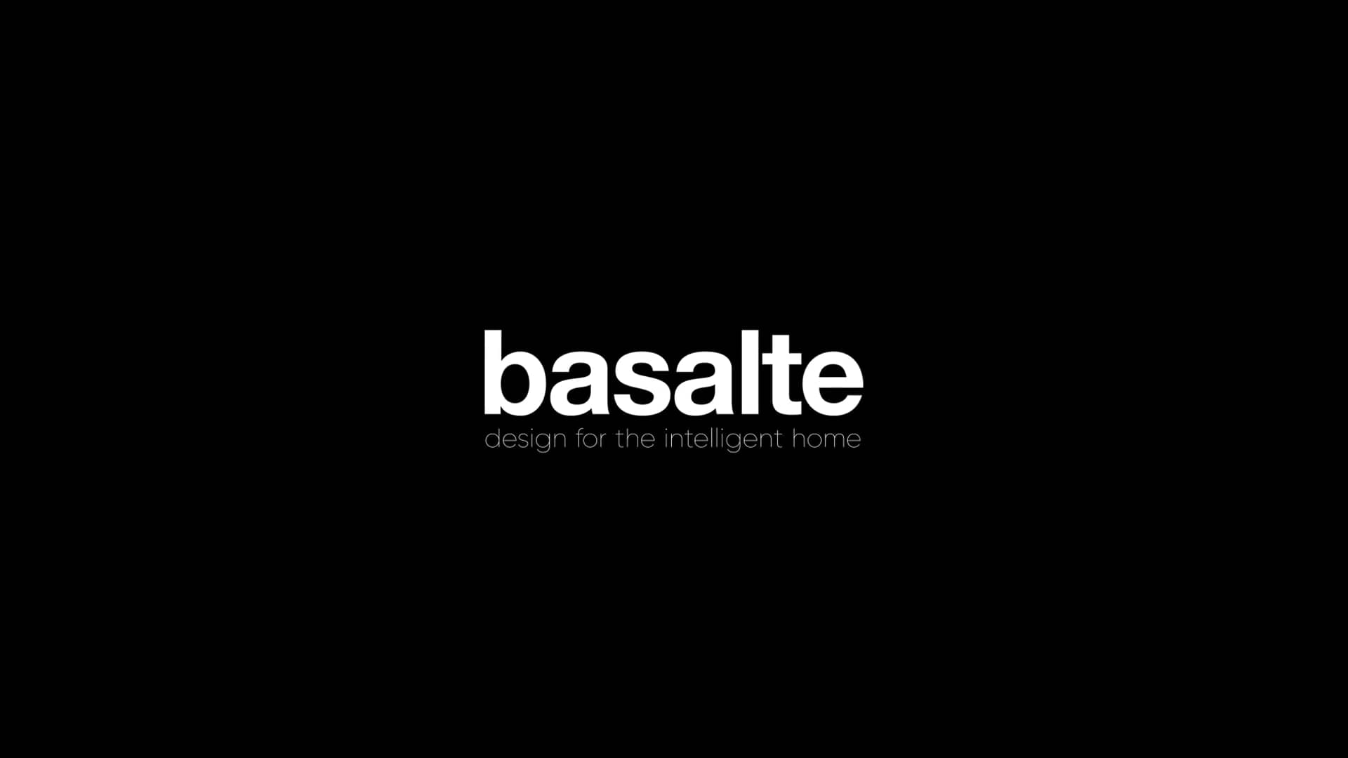 Basalte - design for your intelligent home on Vimeo