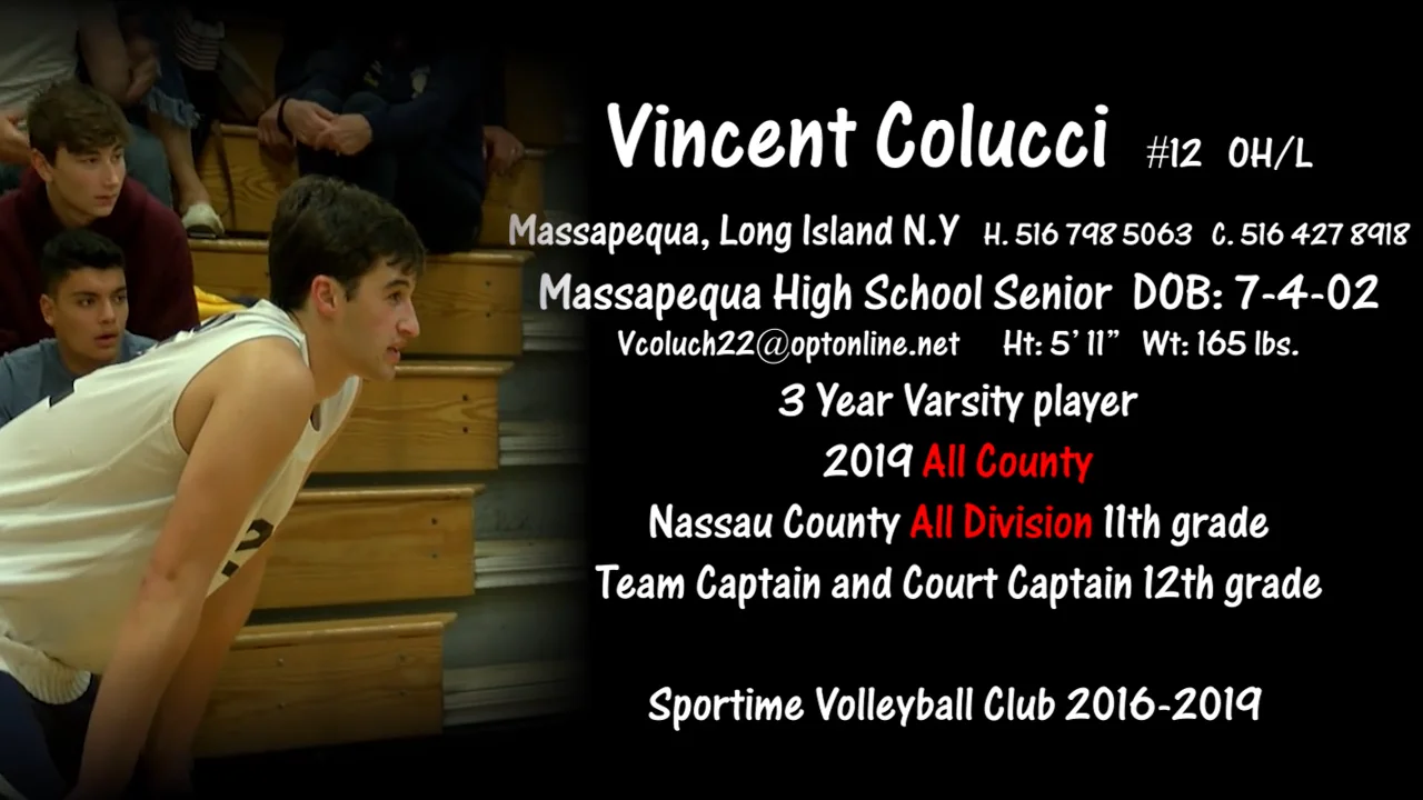 Vincent Colucci #12 OH/L on Vimeo