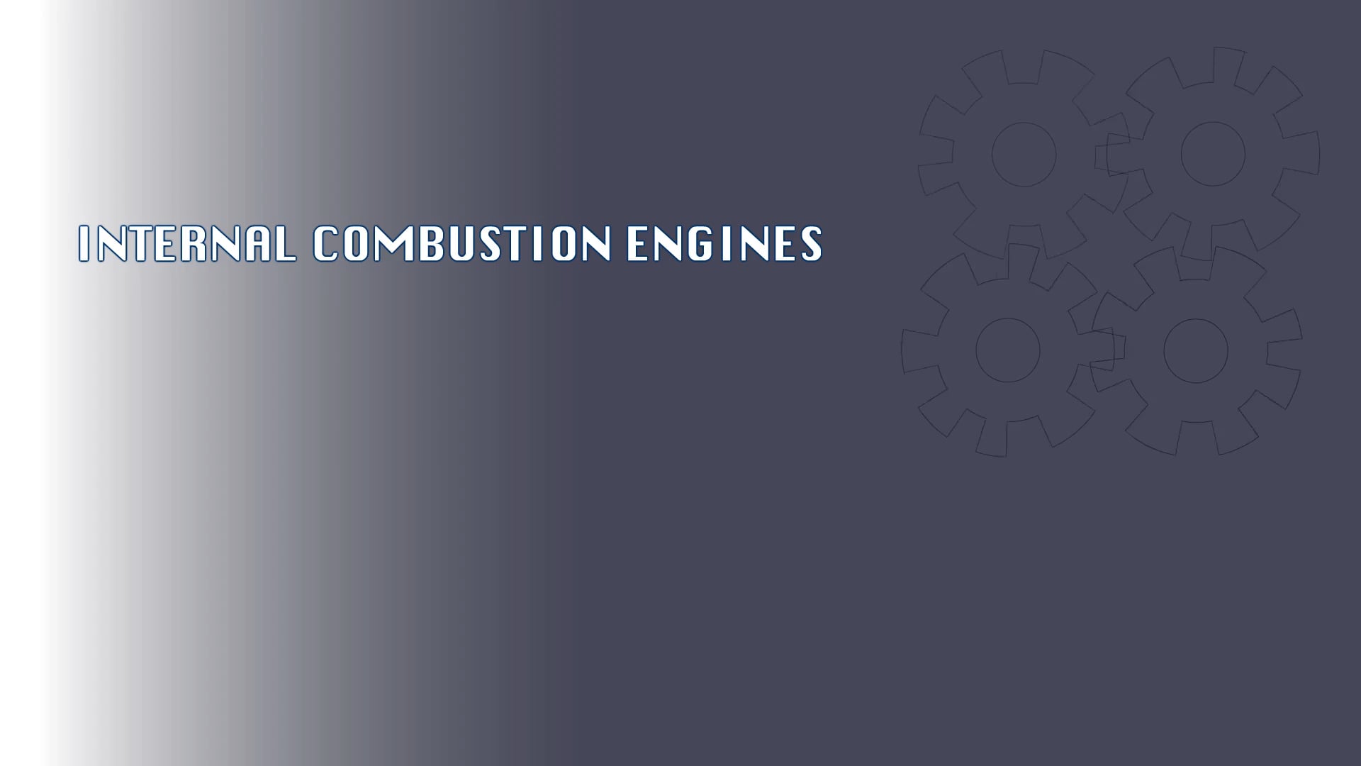 How Does an Internal Combustion Engine Work