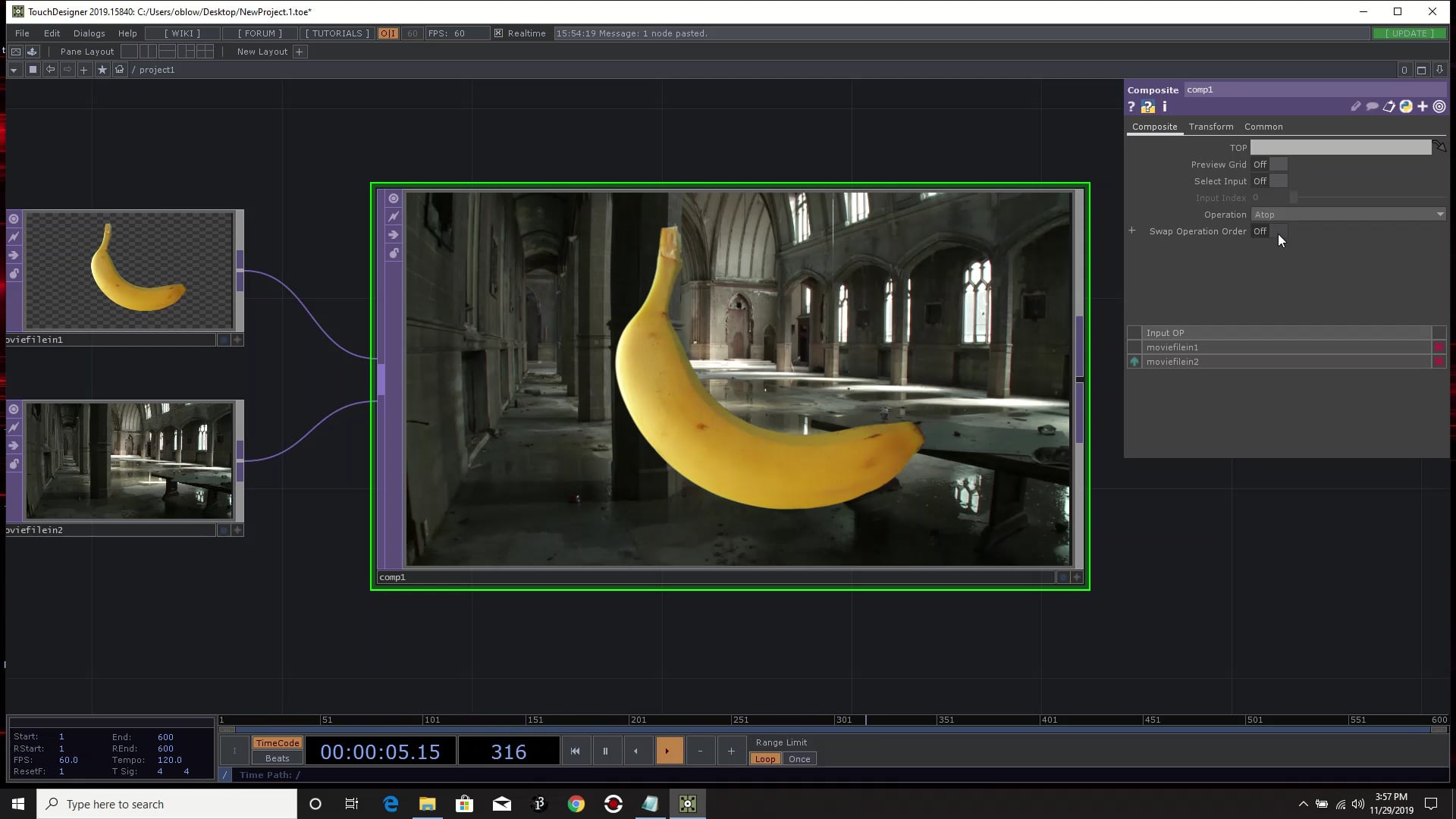 Composite TOP - Beginners TouchDesigner