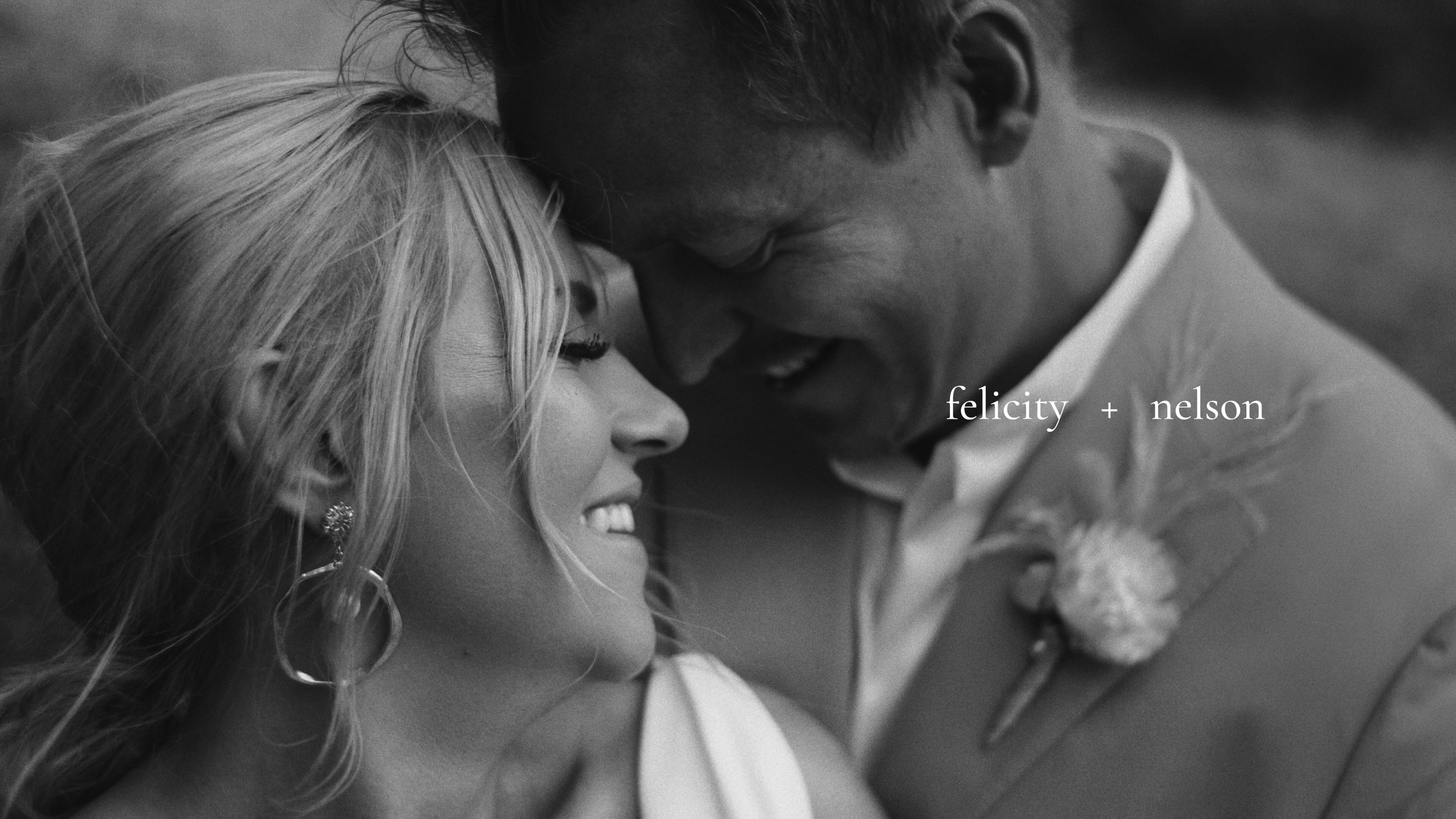 Felicity + Nelson | Wedding Highlights Film on Vimeo