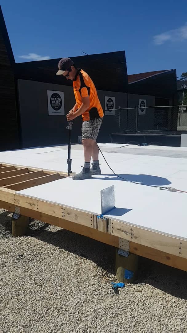 11 - Installing Magnum Board™ 18mm Flooring Underlay on Vimeo