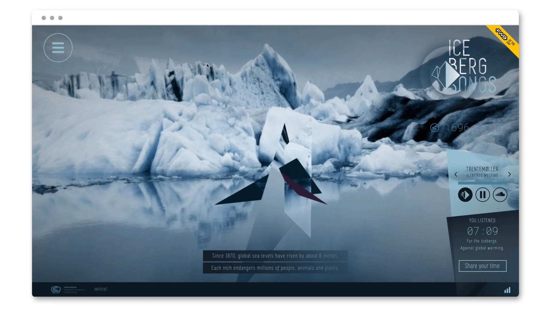 Iceberg Songs Website on Vimeo
