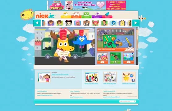 Nick Jr Website March 2011 on Vimeo