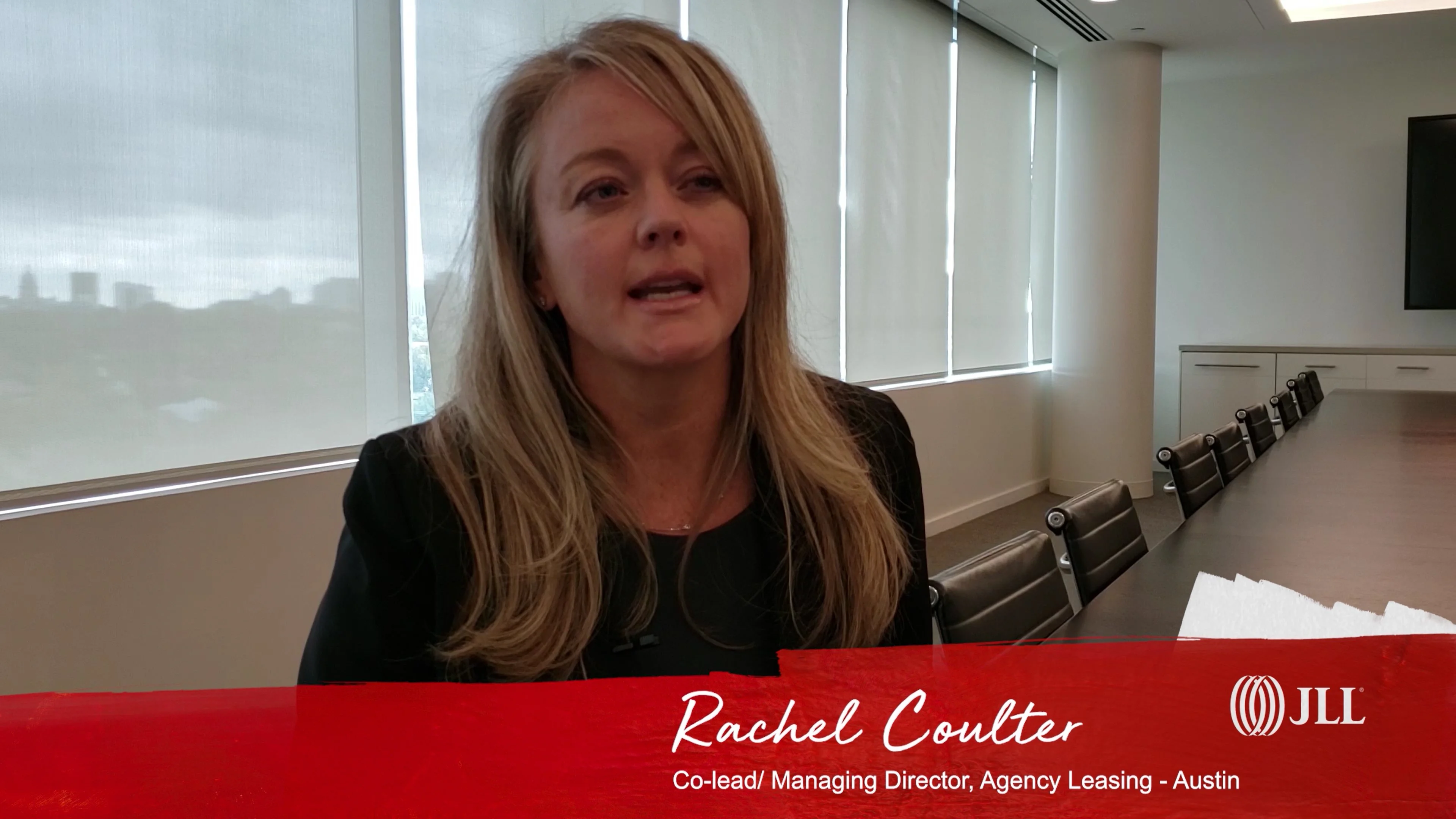 Five questions with JLL Austin's Rachel Coulter on Vimeo
