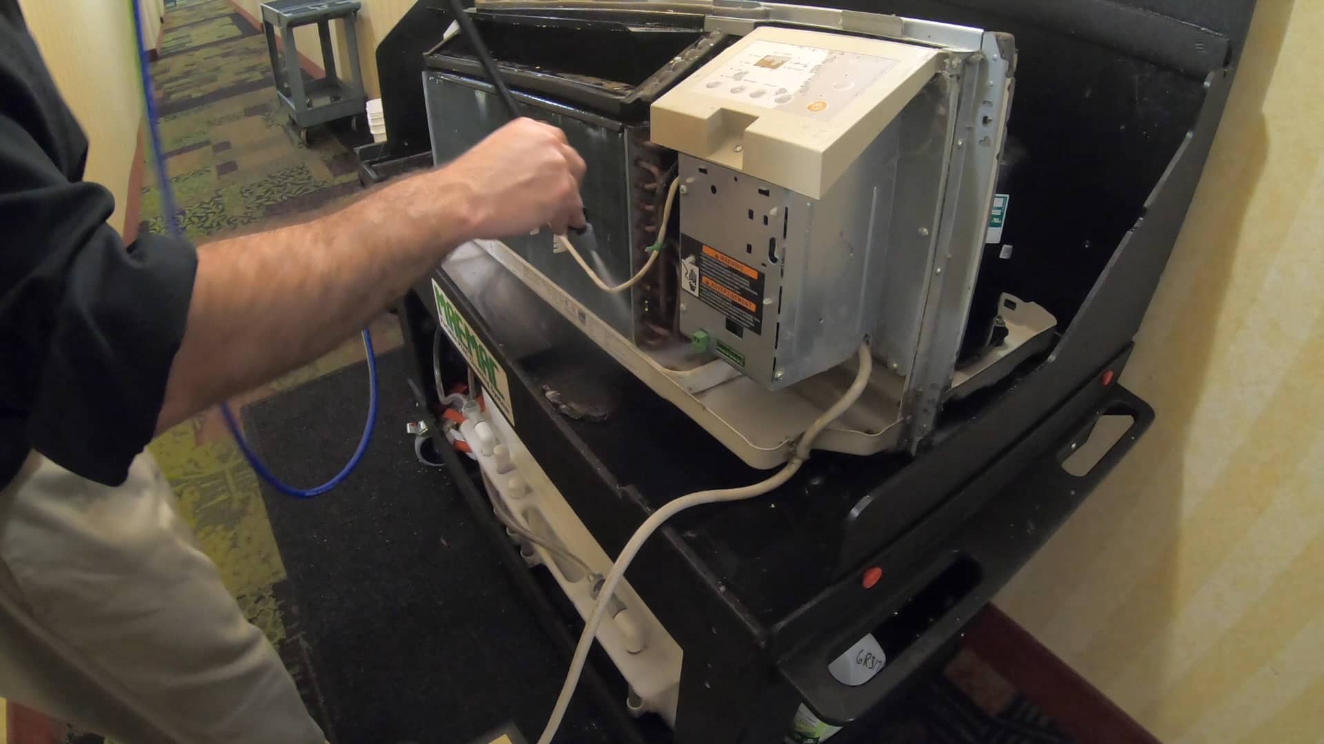 How to clean a PTAC using the Maemac System on Vimeo