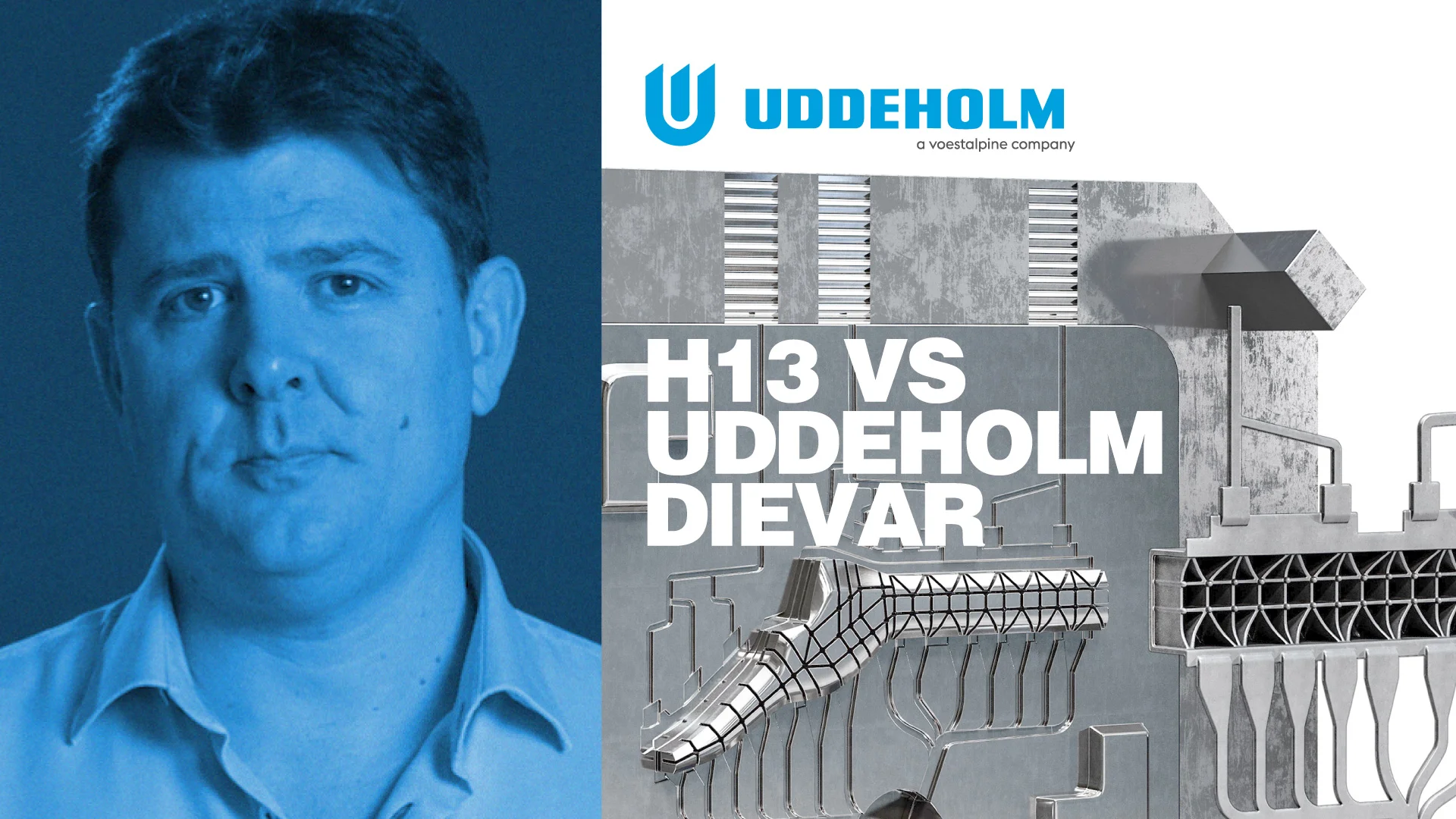 AISI H13 vs Uddeholm Dievar on Vimeo