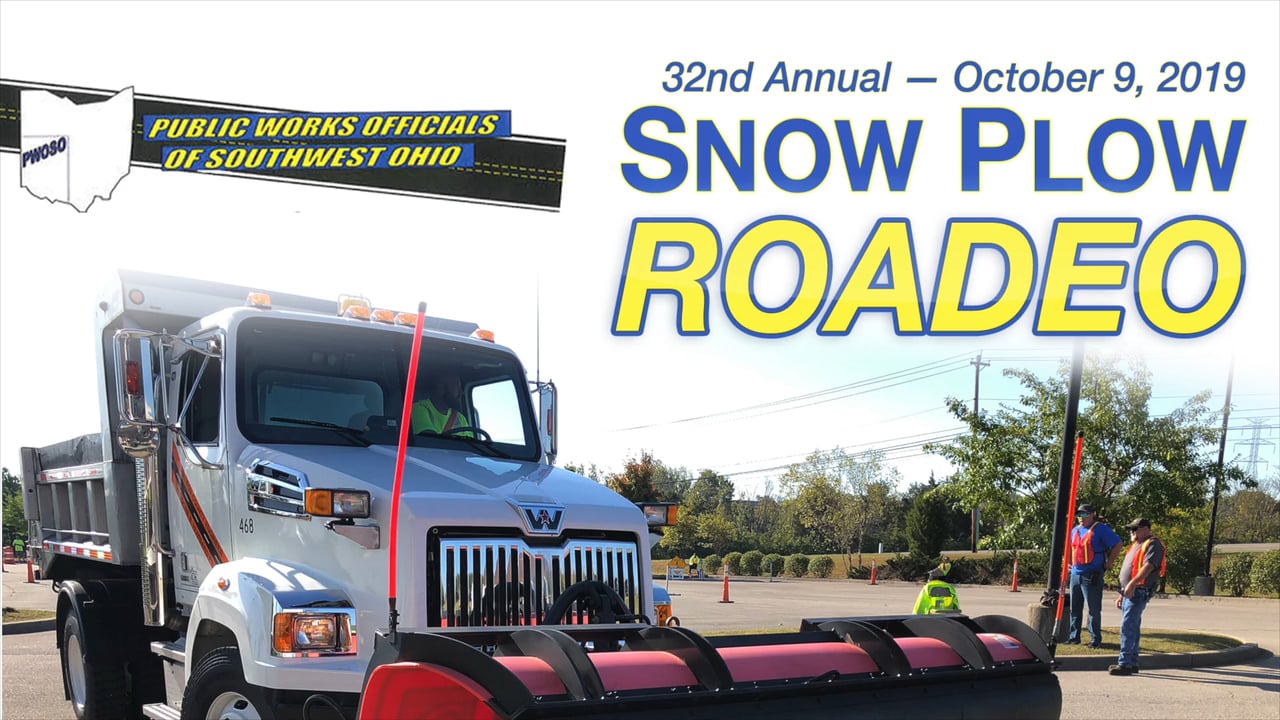 2019 Public Works Officials of Southwest Ohio - Snow Plow Roadeo ...
