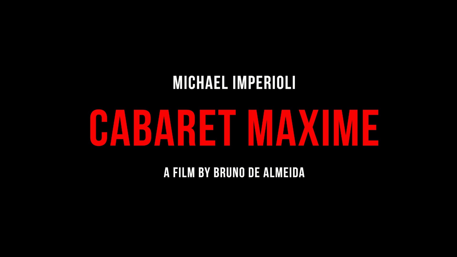 CABARET MAXIME Trailer US on Vimeo